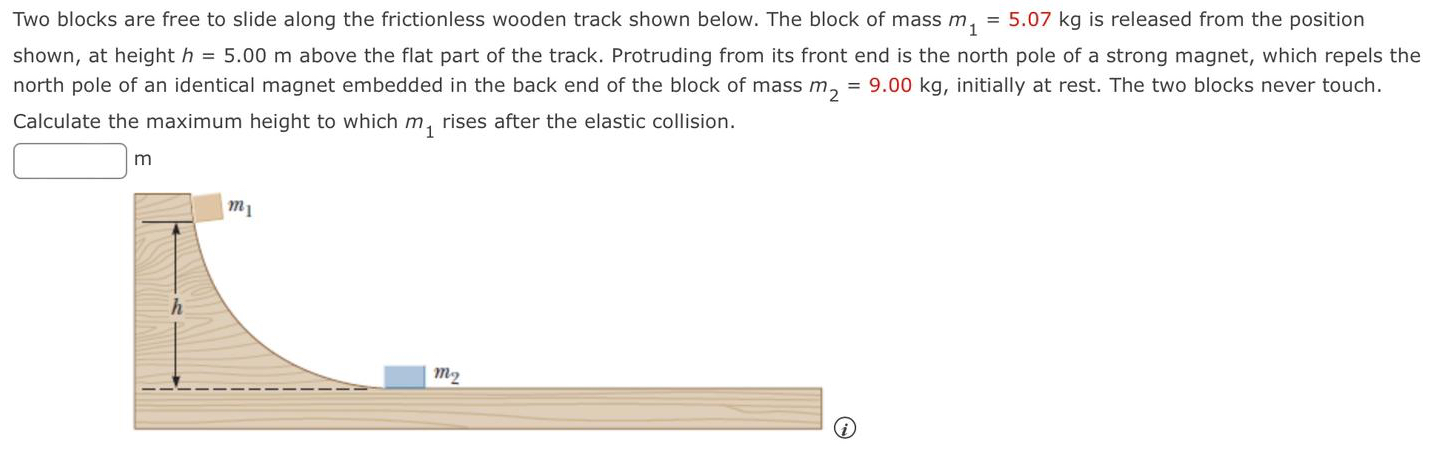 Solved Two blocks are free to slide along the frictionless | Chegg.com