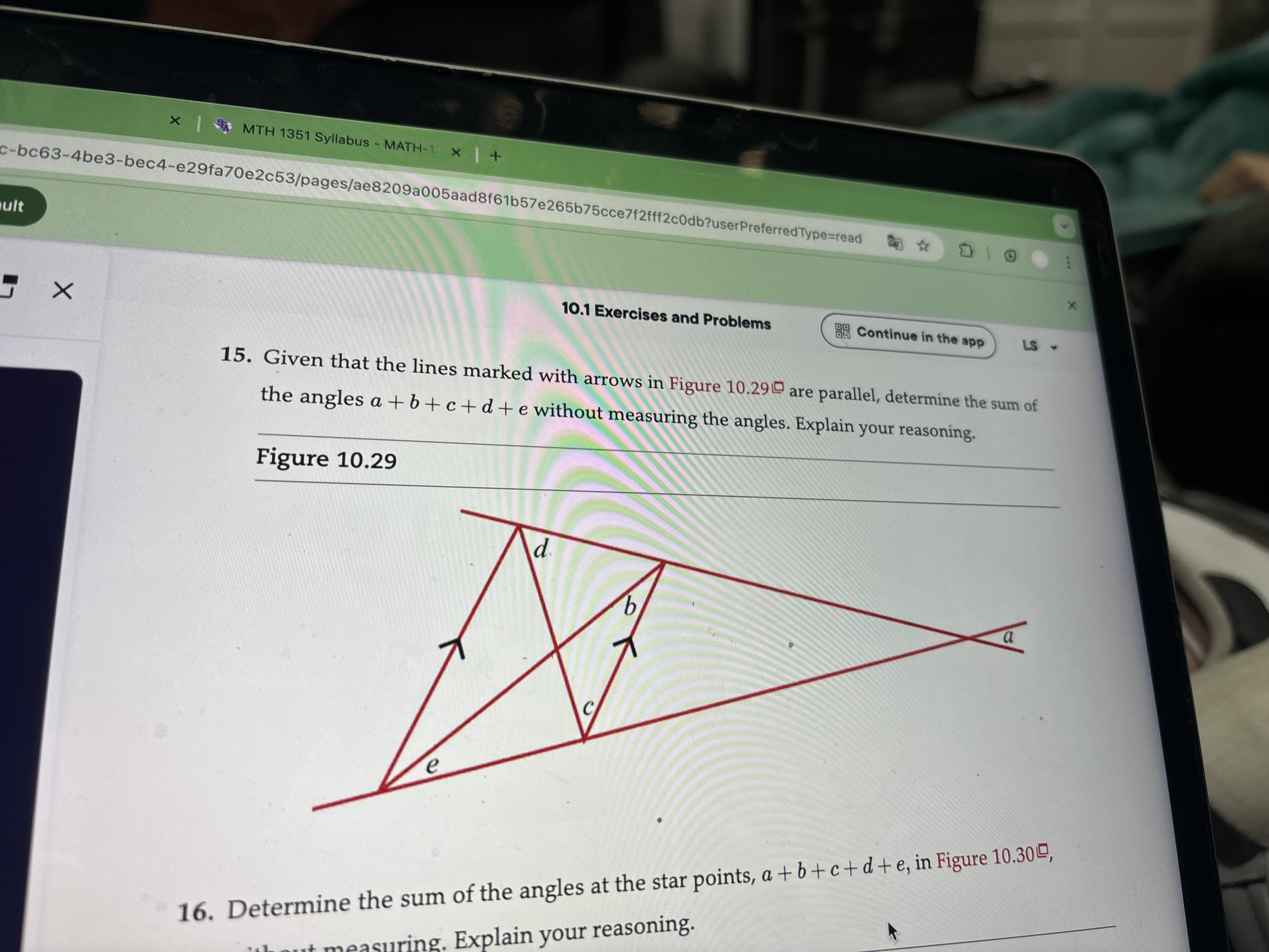 15. ﻿Given that the lines marked with arrows in | Chegg.com