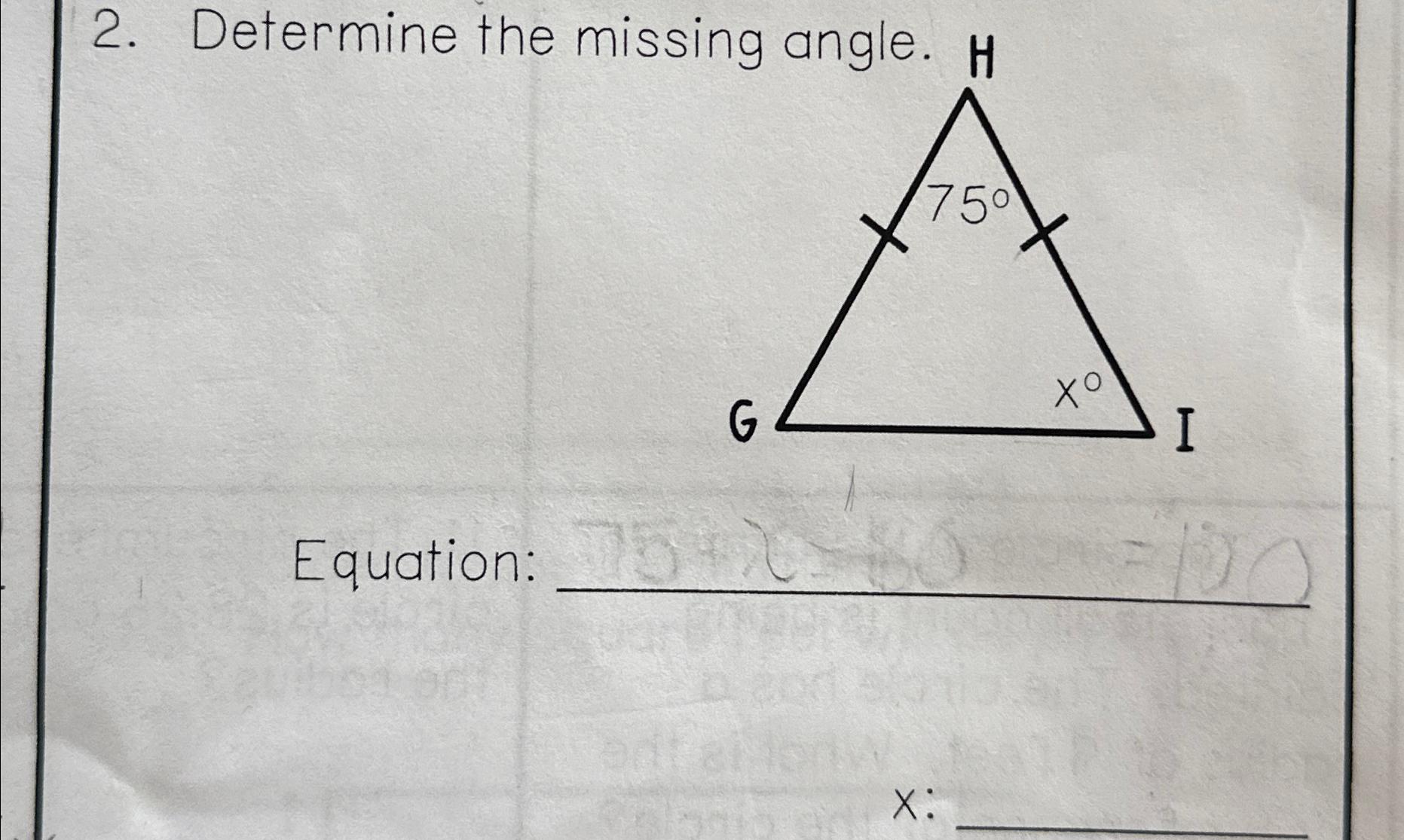 Solved Determine the missEquation:x ﻿: | Chegg.com