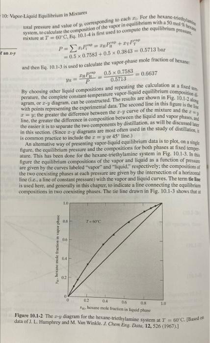 Solved 10.1-3 a. Calculate the dew point pressure and liquid | Chegg.com