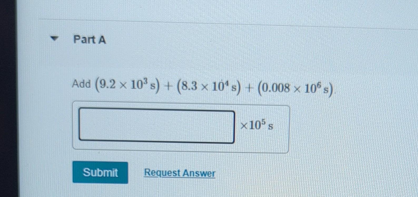 Solved not sure why but I got 100,200 for 1.002x10^5 but it | Chegg.com
