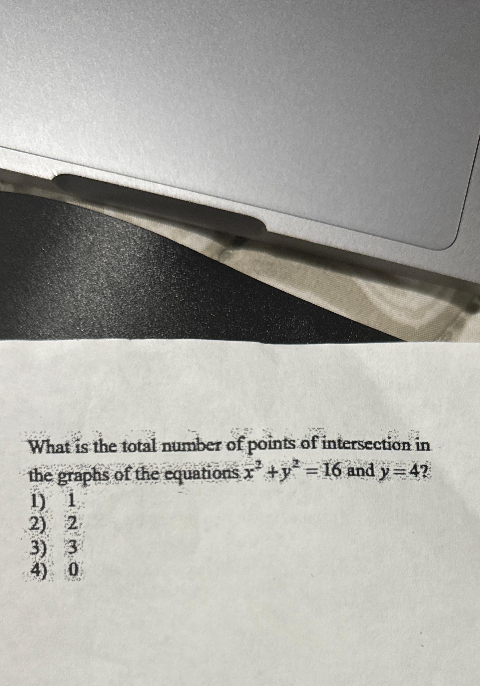 Solved What is the total number of points of intersection in | Chegg.com