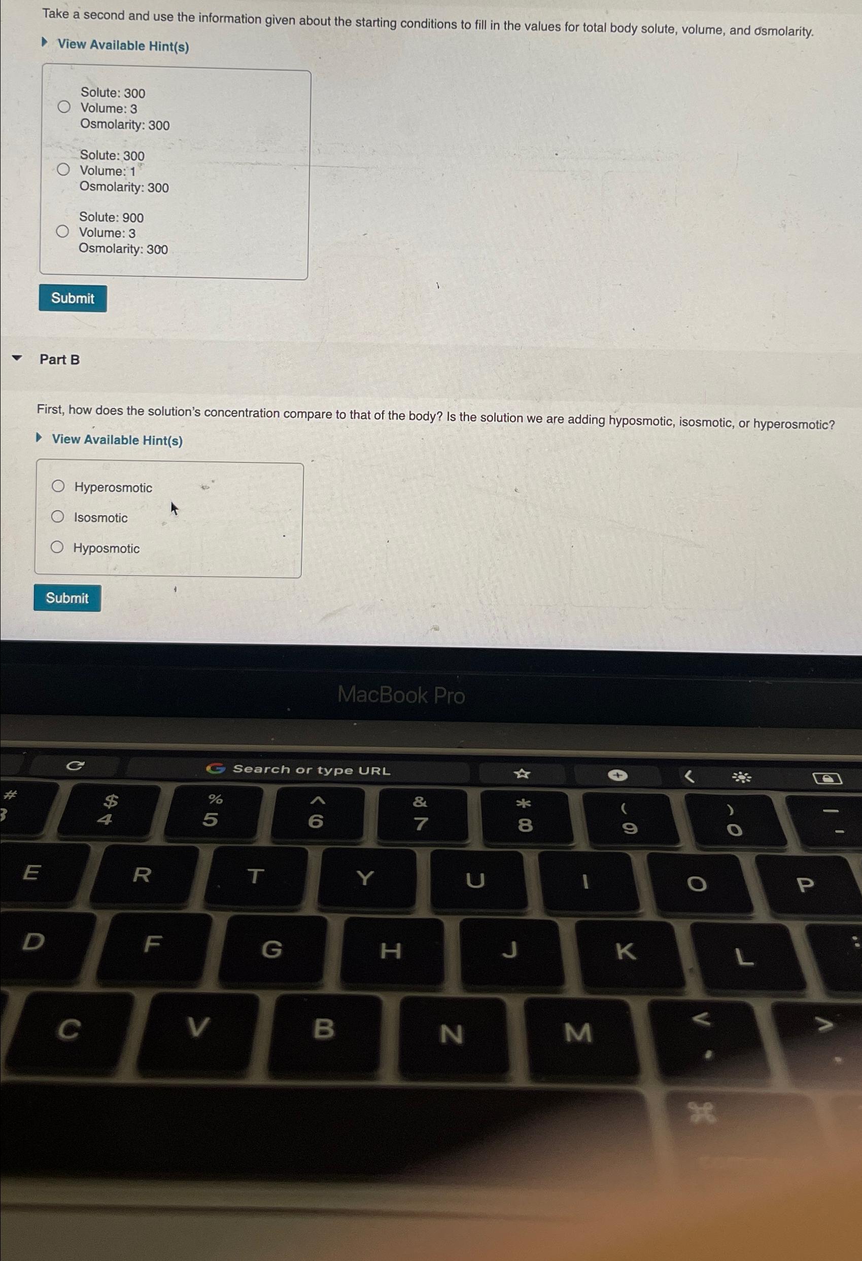 Solved Take a second and use the information given about the | Chegg.com