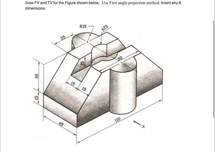 Solved Draw FV and TV for the Figure shown below. Use First | Chegg.com
