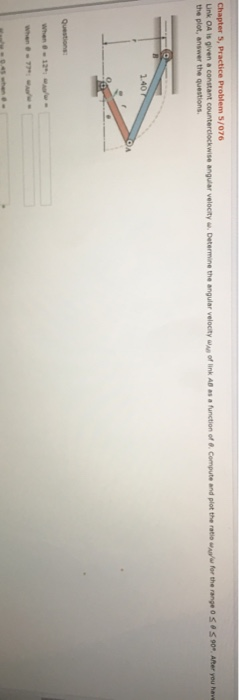 Solved Chapter 5, Practice Problem 5/076 Unk OA is given a | Chegg.com