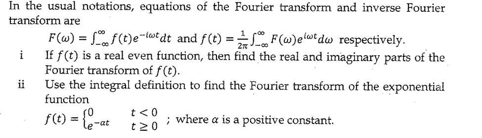 Solved In the usual notations, equations of the Fourier | Chegg.com