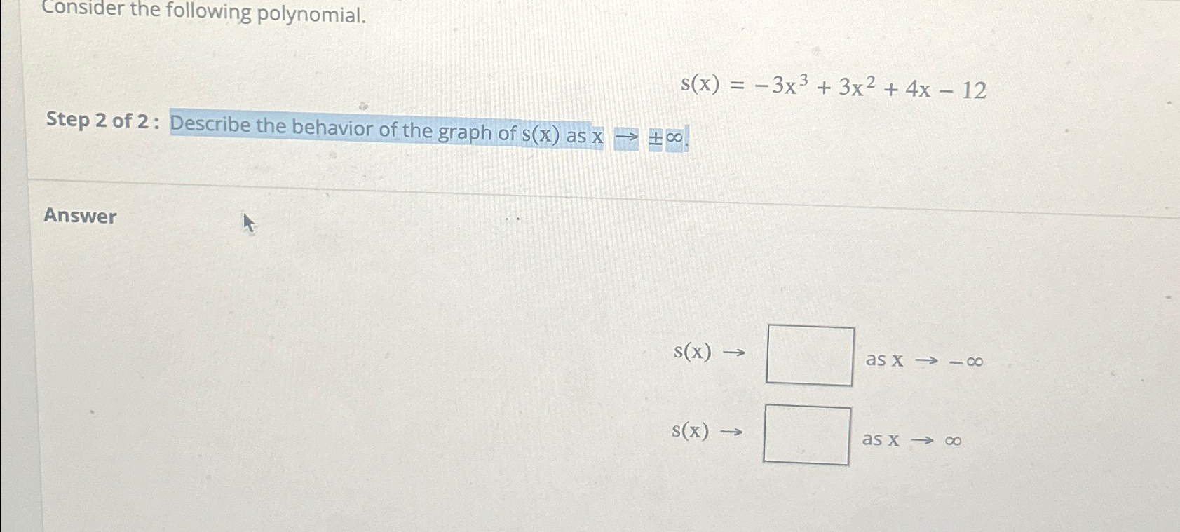 Solved Consider the following | Chegg.com