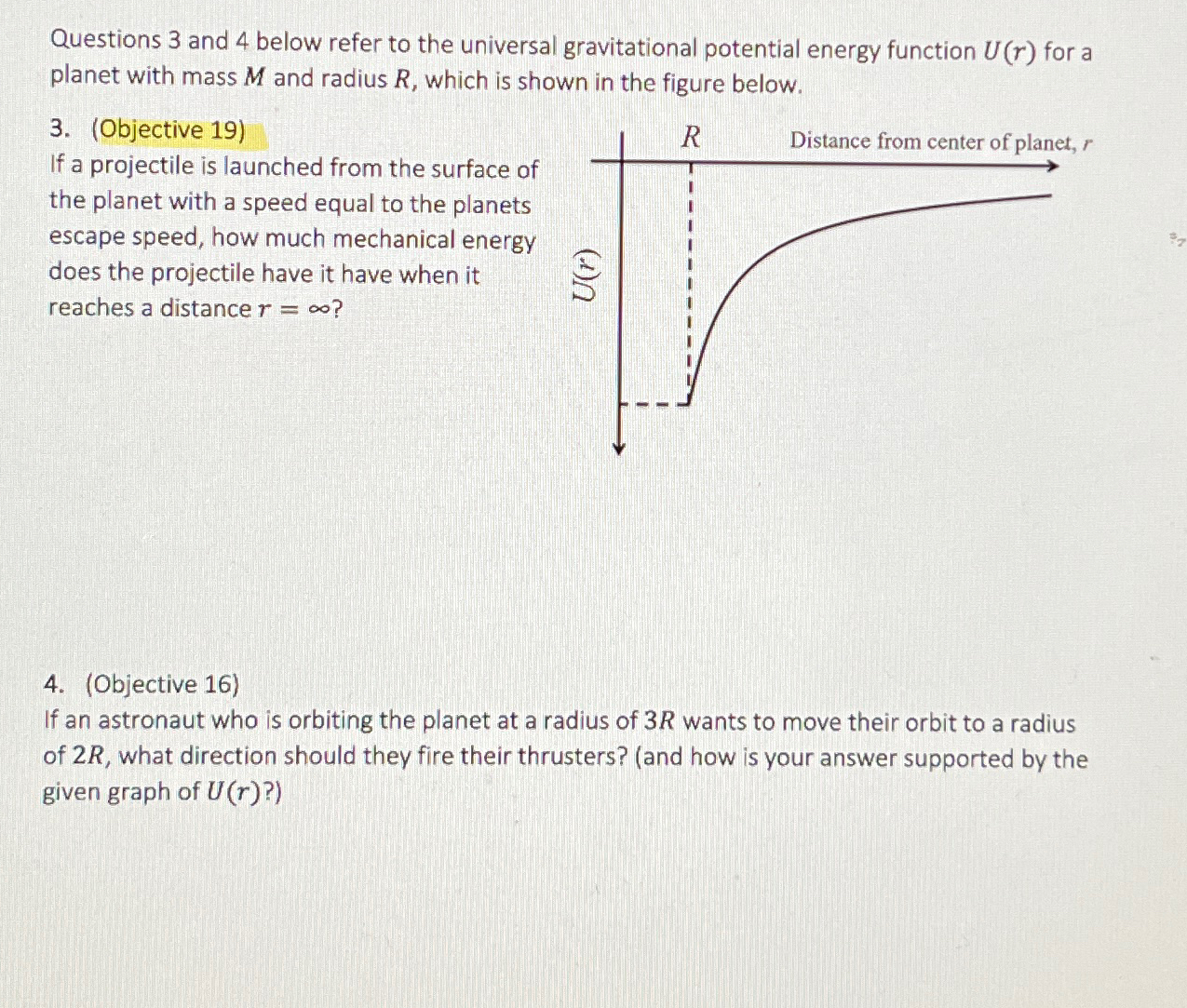 Solved Questions 3 ﻿and 4 ﻿below refer to the universal | Chegg.com