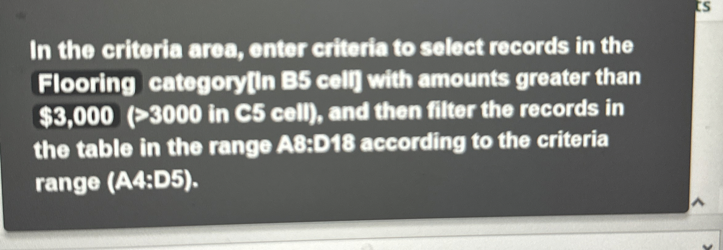 Solved Task InstructionsCreate a conditional formatting rule | Chegg.com
