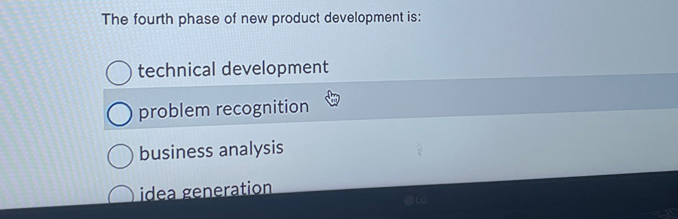 Solved The fourth phase of new product development | Chegg.com