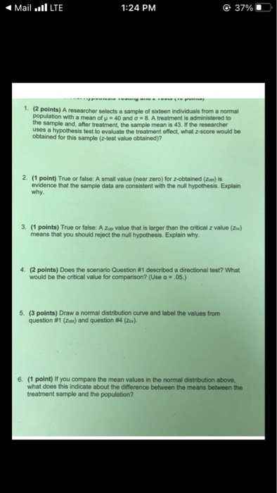 Solved 4. (2 points) Does the scenario Question #1 described | Chegg.com