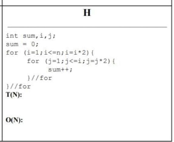 Solved H int sum, i, j; sum = 0; for (i=1;i