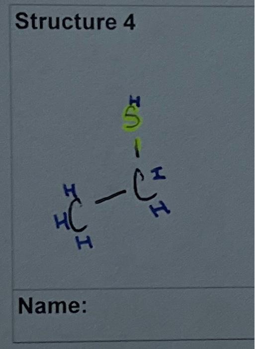Solved Structure 1 Structure 4 | Chegg.com