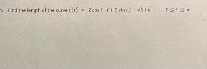 Solved Find the length of the curve | Chegg.com