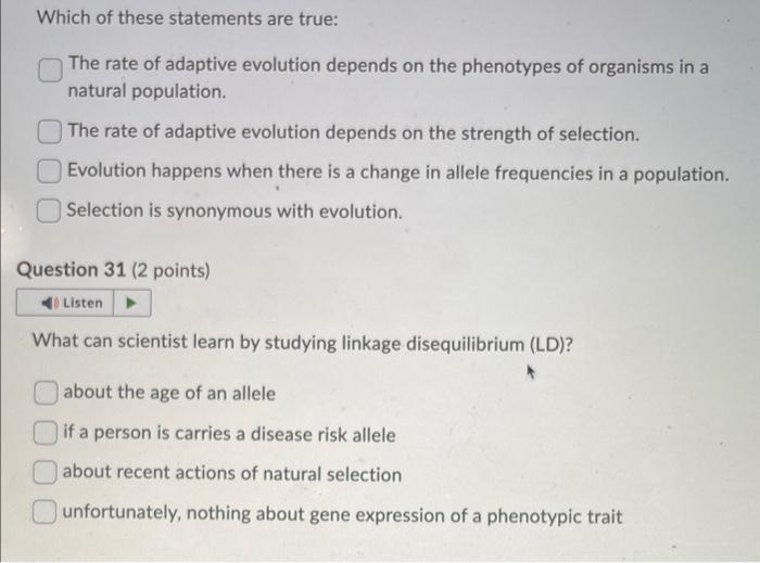 Solved Which of these statements are true: The rate of | Chegg.com