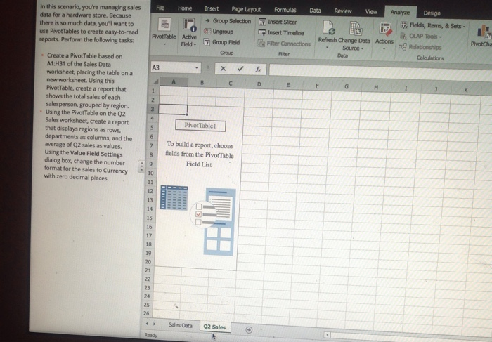 Solved sales.xdsx - Excel File Home Insert Page Layout Data | Chegg.com