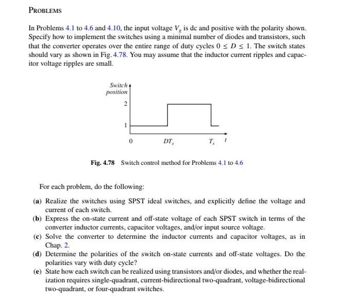 ProblemsIn Problems 4.1 ﻿to 4.6 ﻿and 4.10, ﻿the input | Chegg.com