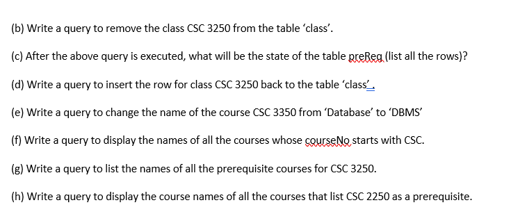 Solved Problem 2-SQL ( 20 points) Consider the following | Chegg.com