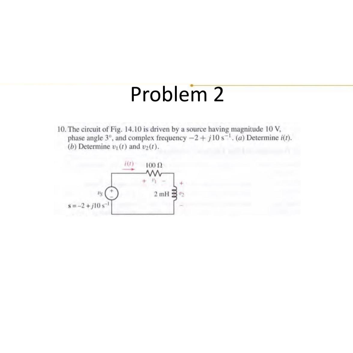 Solved Solve this problem with steps please | Chegg.com