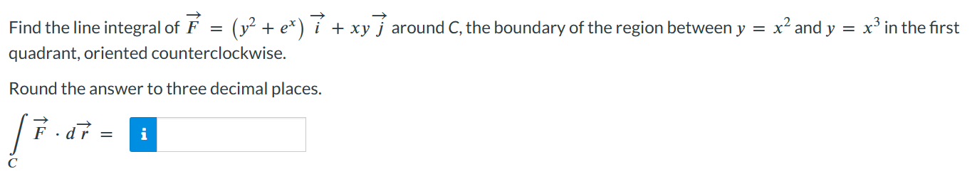 Solved Find the line integral of | Chegg.com
