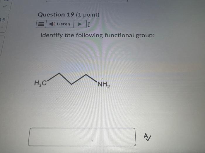 Solved Identify the following functional group: | Chegg.com Solved Identify the following functional group: | Chegg.com