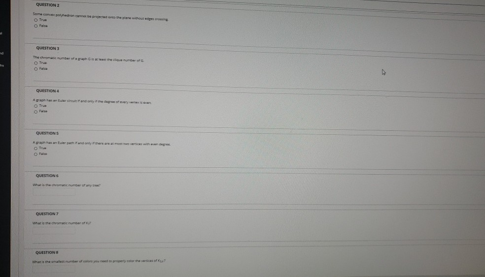 Solved QUESTION 2 Some convex polyhedron cannot be projected | Chegg.com