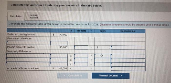 Solved Exercise 16-21 (Algo) Multiple temporary differences: | Chegg.com