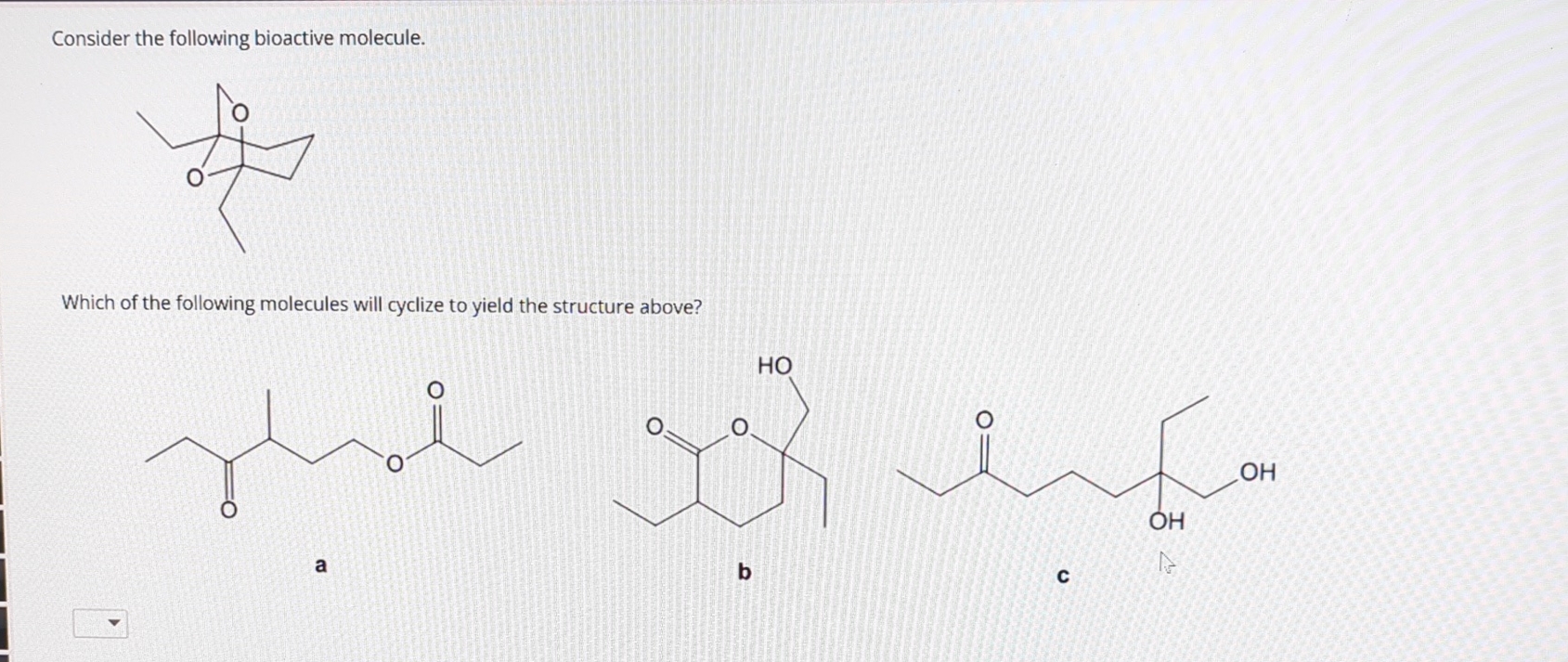 Solved Consider the following bioactive molecule.Which of | Chegg.com