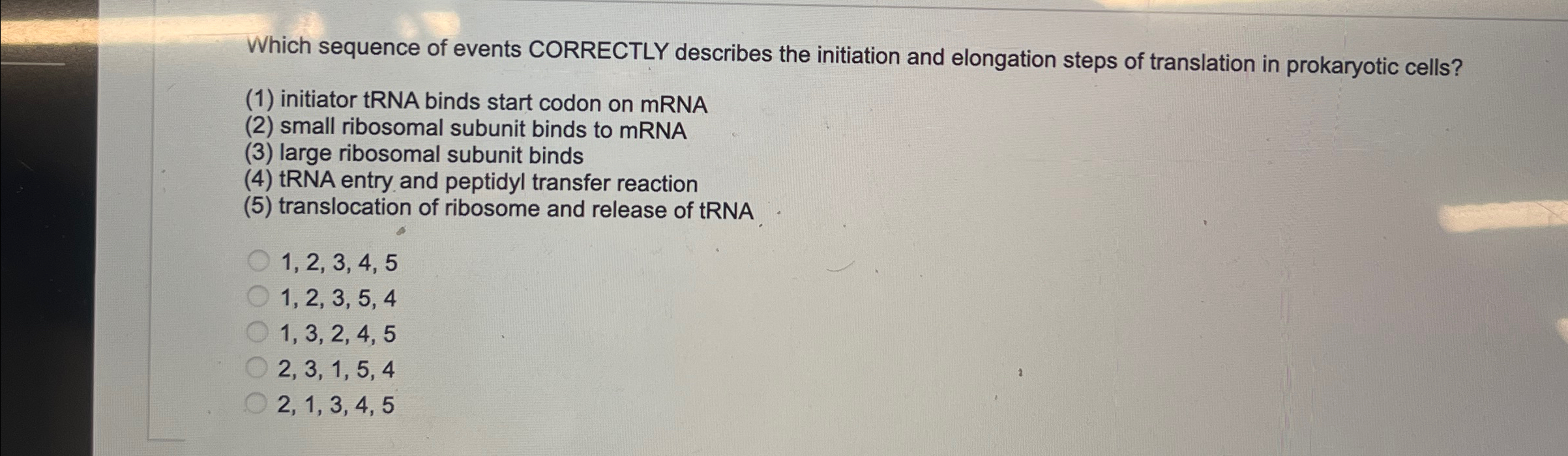 Solved Which sequence of events CORRECTLY describes the | Chegg.com