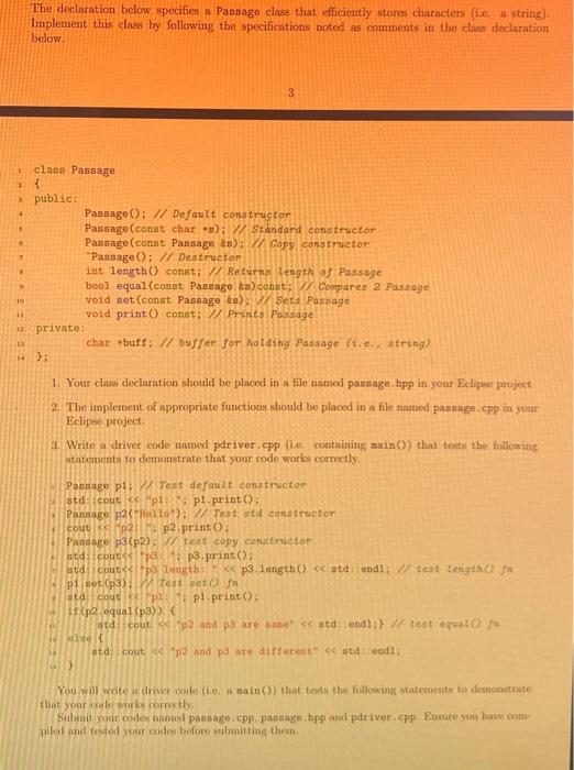 Solved 1 2 3 4 10 00 6 9 10 11 12 13 14 The declaration | Chegg.com
