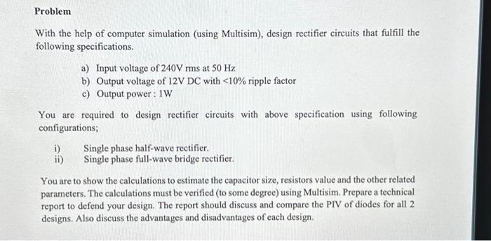 Solved With the help of computer simulation (using | Chegg.com