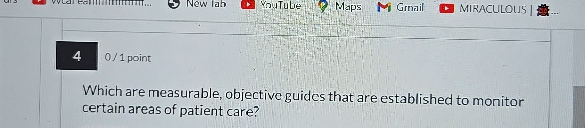 Solved 40/1 ﻿pointWhich are measurable, objective guides | Chegg.com