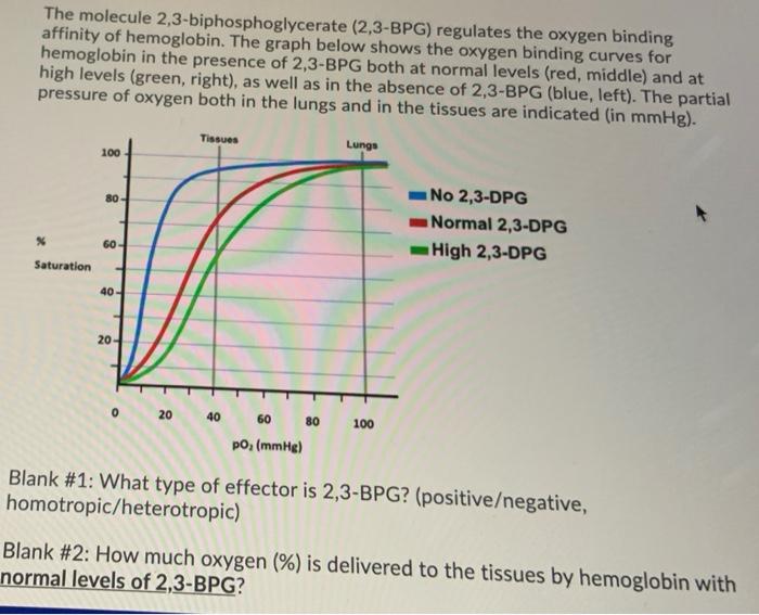Solved The molecule 2,3-biphosphoglycerate (2,3-BPG) | Chegg.com