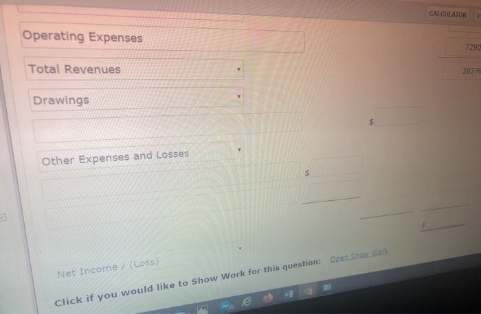 Solved CALCULATOR PRINTER Exercise 5-10 a-c (Part Level | Chegg.com