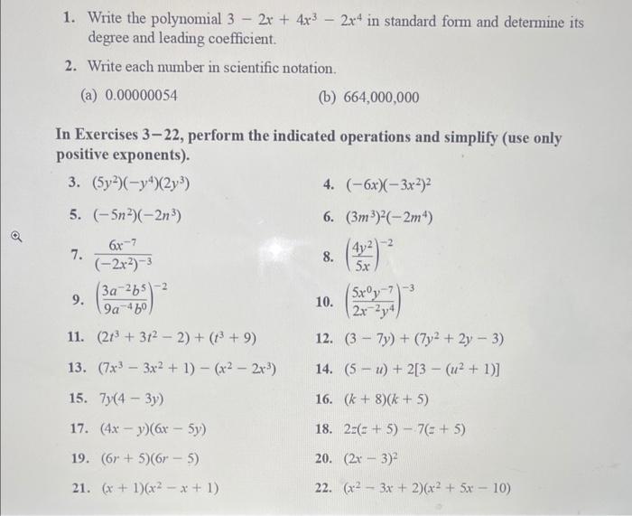 solved-1-write-the-polynomial-3-2x-4x3-2x4-in-standard-form-chegg