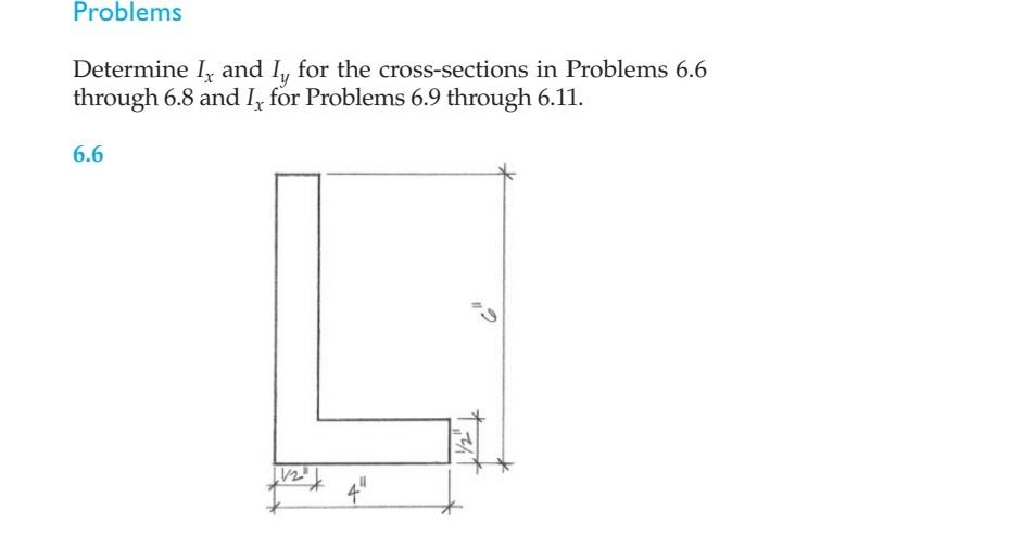 Solved Determine Ix And Iy For The Cross Sections In