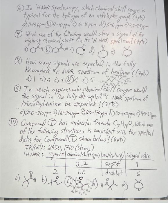 Solved please explain the steps in order to find the right | Chegg.com