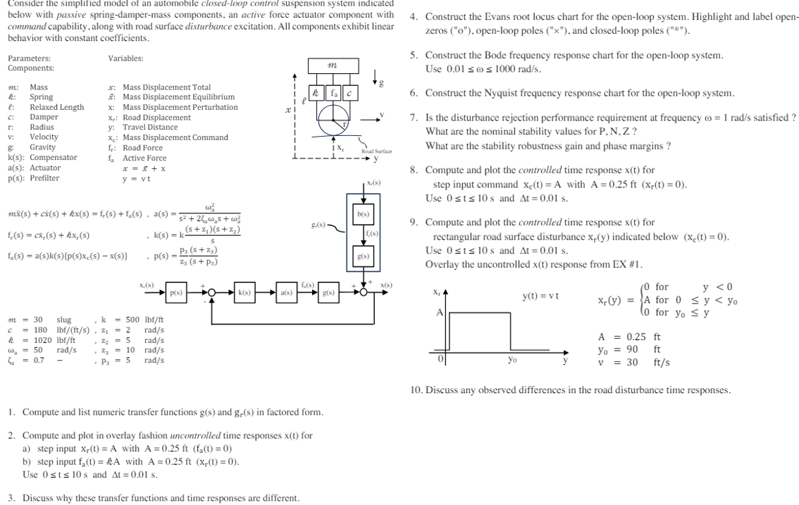Construct the Evans root locus chart for the | Chegg.com