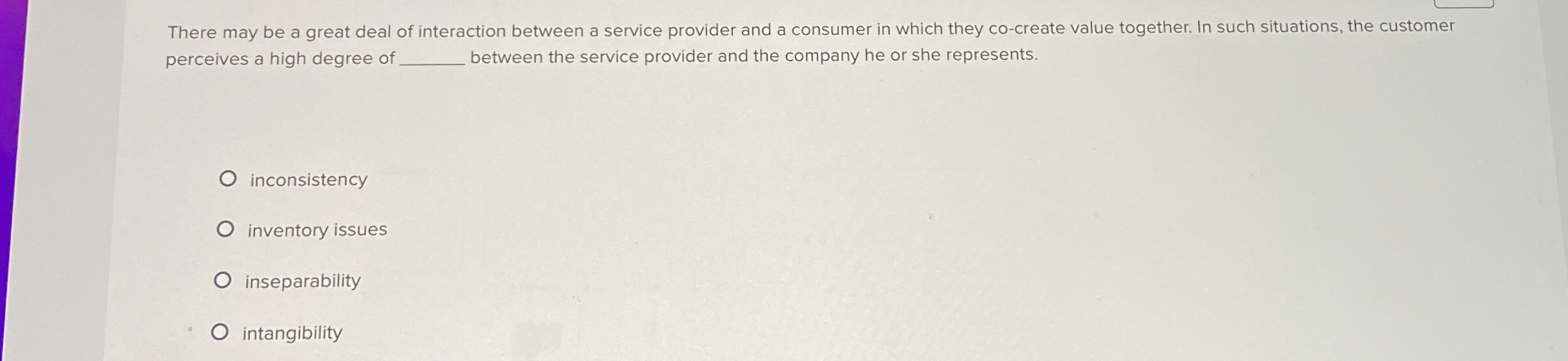 Solved There may be a great deal of interaction between a | Chegg.com