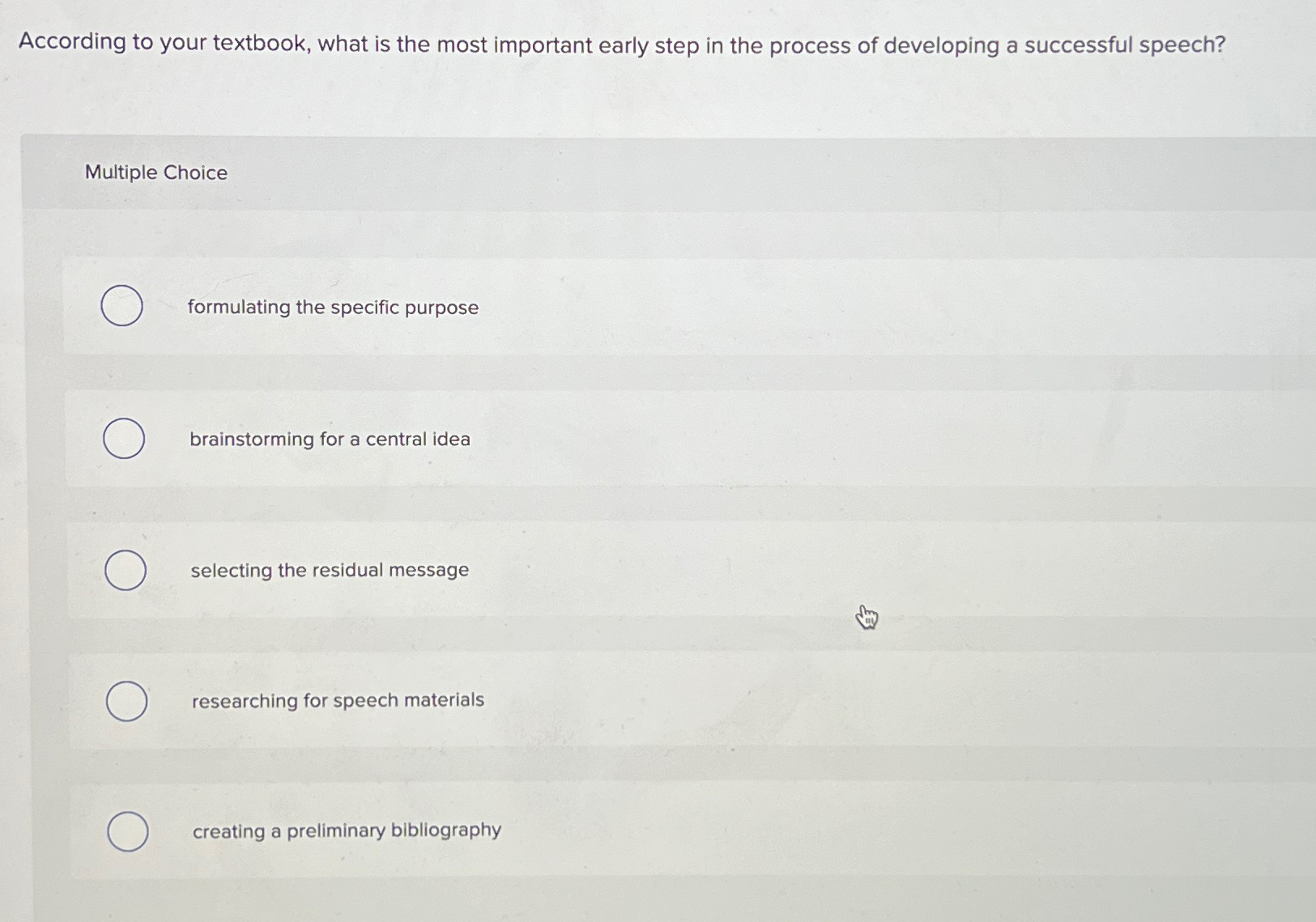 Solved According to your textbook, what is the most | Chegg.com