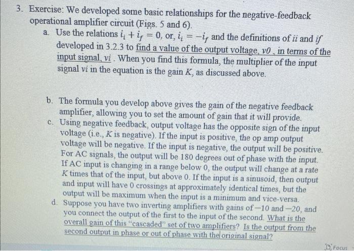 Solved Exercise: We developed some basic relationships for | Chegg.com