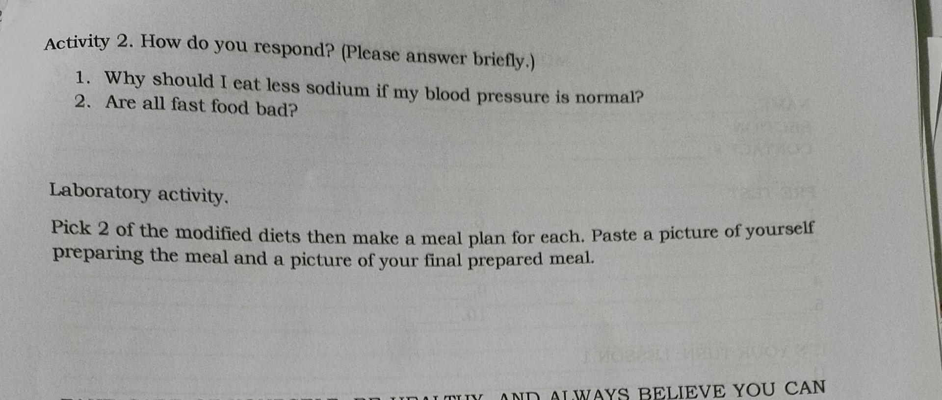 Solved POST ASSESSMENT To finish off this module, please | Chegg.com