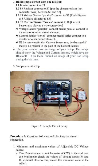 Using Pasco AD/DC Electronics Lab to build circuits: | Chegg.com