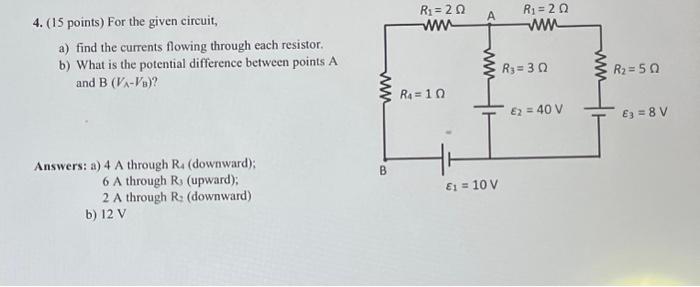 Solved 2. (10 points) Find the time constant of the RC | Chegg.com