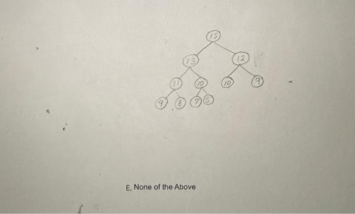 Solved When adding to a binary tree, match the correct | Chegg.com