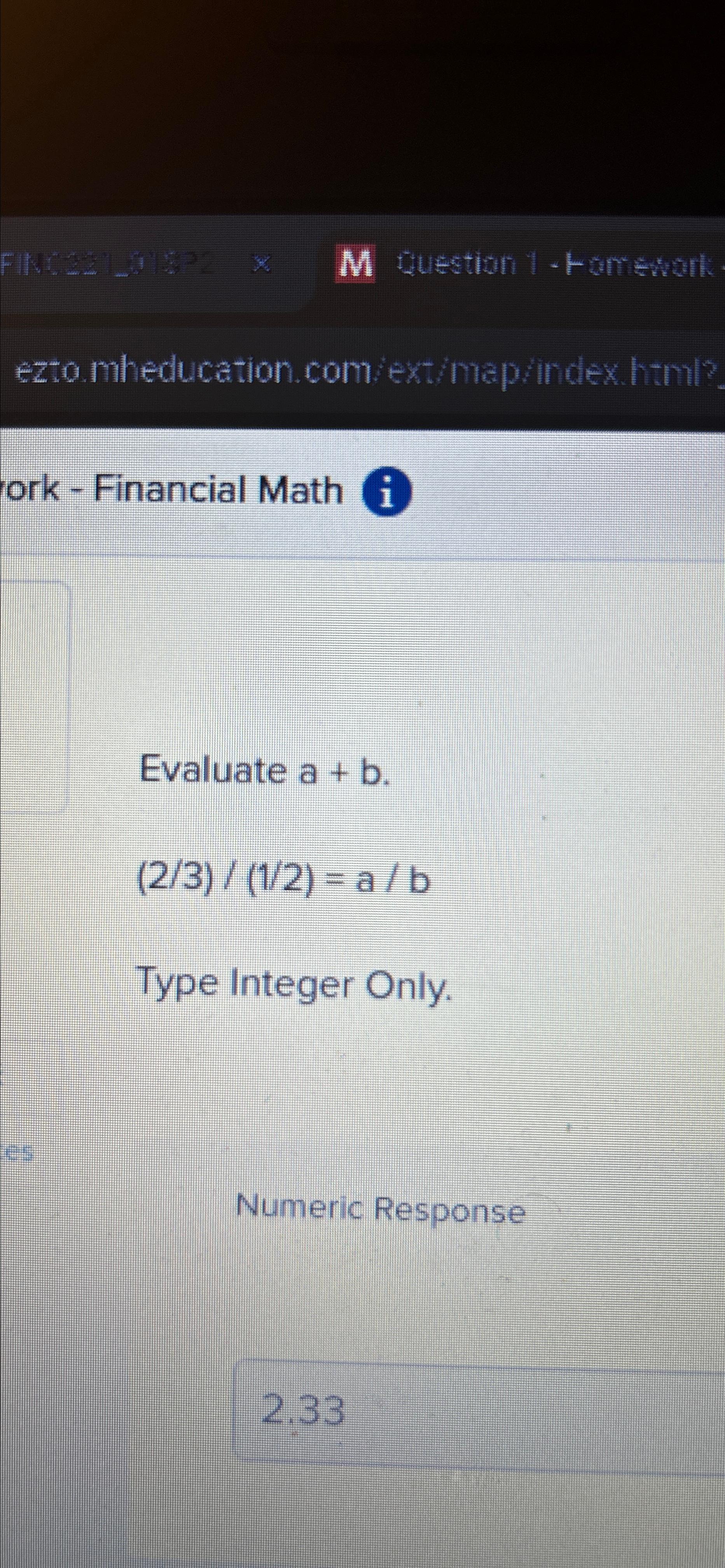 Solved Luestian 1 - - ﻿antewalezto mheducation com | Chegg.com