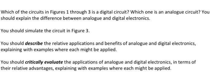 Solved Which of the circuits in Figures 1 through 3 is a | Chegg.com