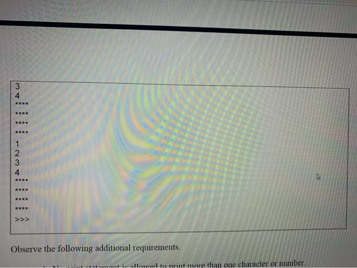 Solved Goal To Learn To Code Nested Loops And Perform Input