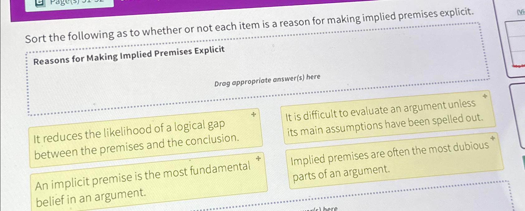 Solved Sort the following as to whether or not each item is | Chegg.com | Chegg.com