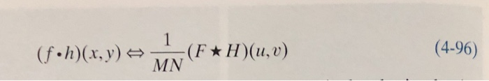 Solved 4.42 ) With reference to the 2-D discrete convolution | Chegg.com